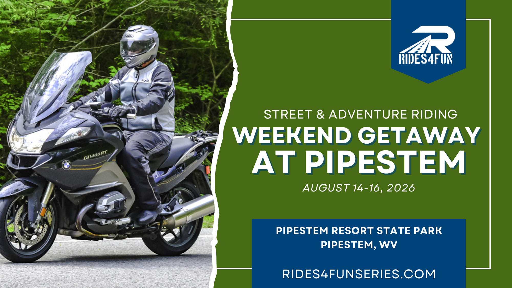 Weekend Getaway at Pipestem - BMW Motorcycle Owners of America